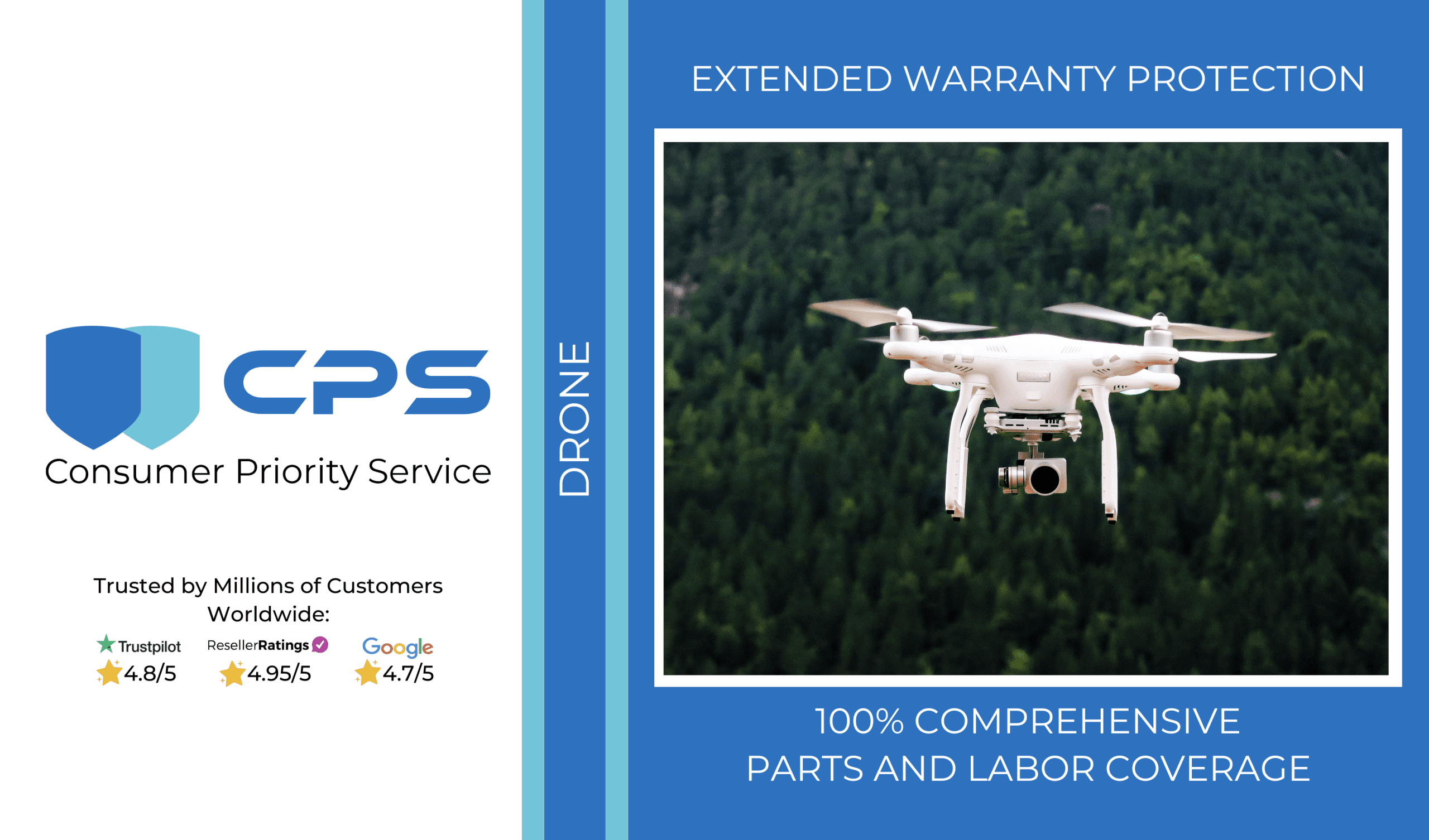 CPS - Drone Extended Warranty Protection Plans - Mac Star Cameras & Electronics