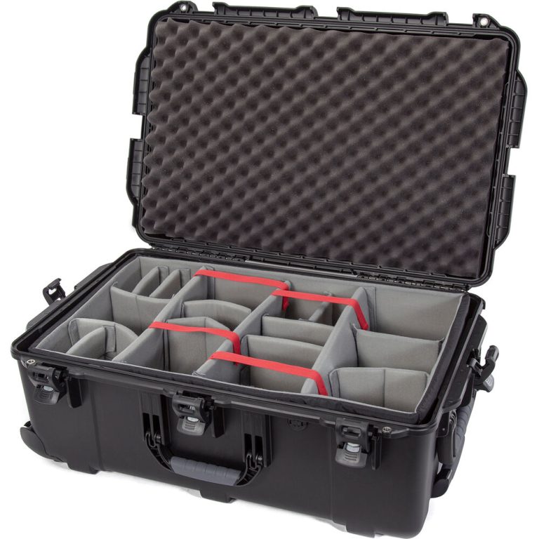 Nanuk 963 Wheeled Hard Case with Padded Divider Insert (Black, 90.6L ...